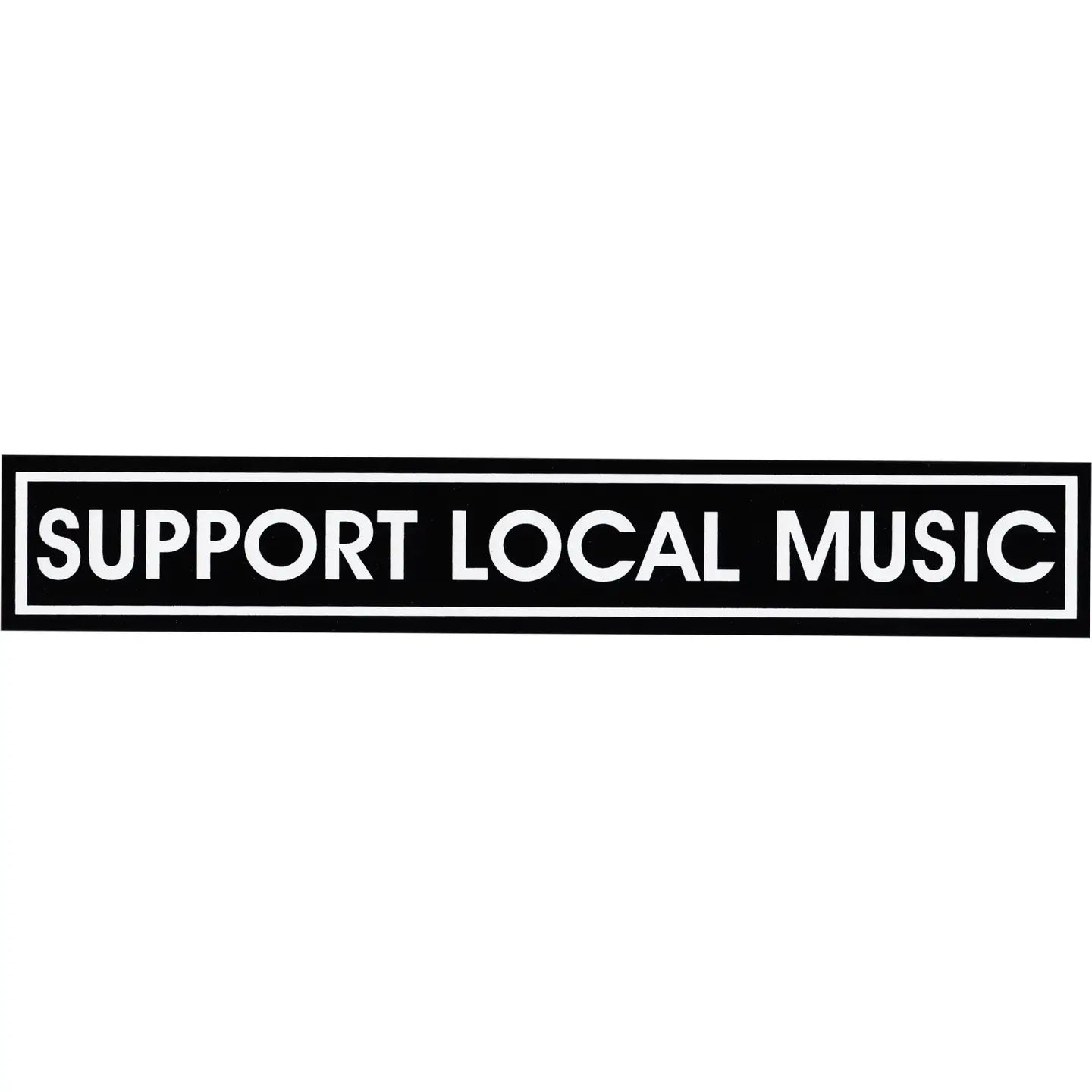 Sticker - Support Local Music – Culture Craze
