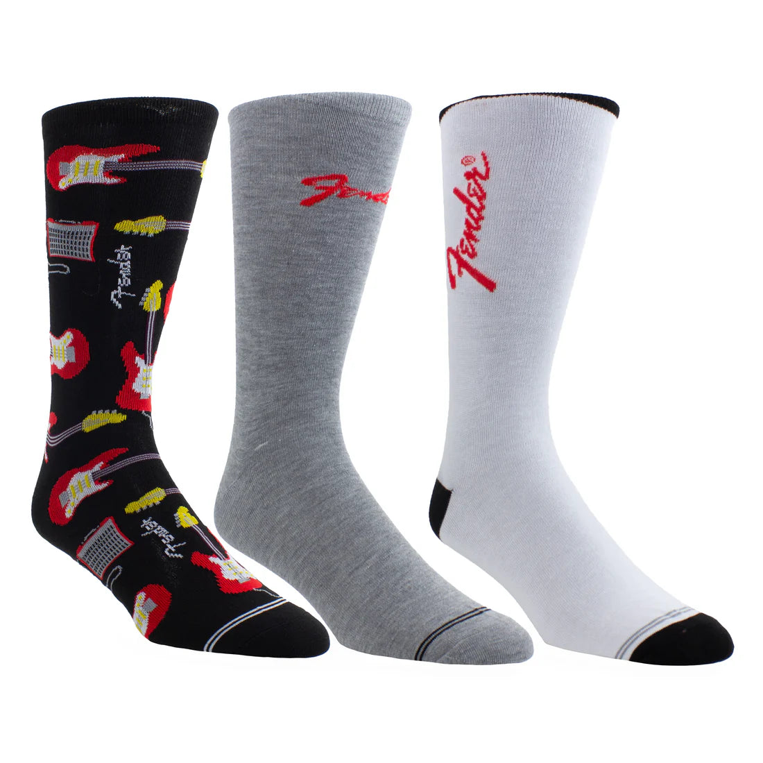Fender Guitar Tin Crew Socks – Culture Craze