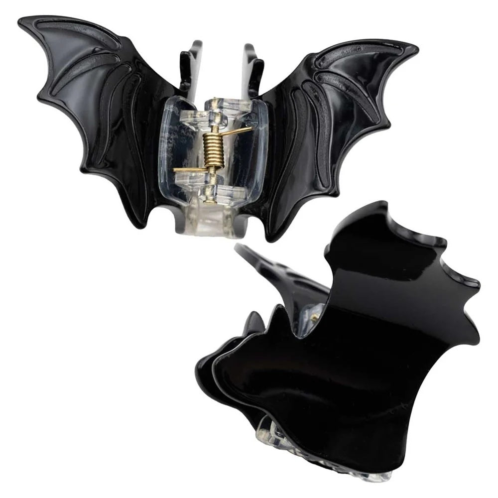 Bat Med Claw Clip Set Black – Culture Craze