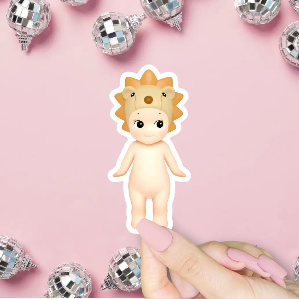 Lion Angel Sticker – Culture Craze