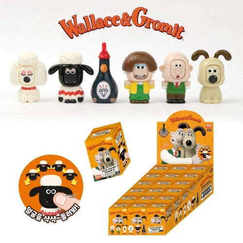 Wallace & Gromit Face Change Figure – Blind Box Collection – Culture Craze