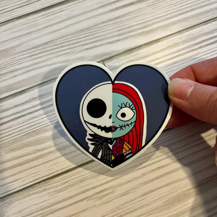 Jack And Sally Sticker – Culture Craze